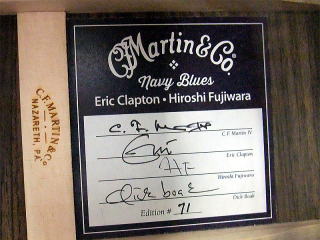 Martin OM-ECHF Navy Blues